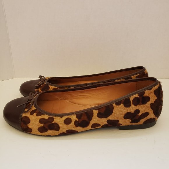Nurture by Lamaze | Shoes | Nurture Calf Hair Animal Print Ballerina ...